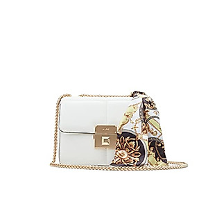 ALDO Women's Albonnon Cross Body Bag, White