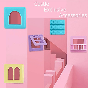 ASOK Magnetic Blocks Magnetic Tiles 133pcs 3D Castle Educational Learning and Development Toys for 3 4 5 6 7 8 9 Years Old Boys Girls Kids 133pcs