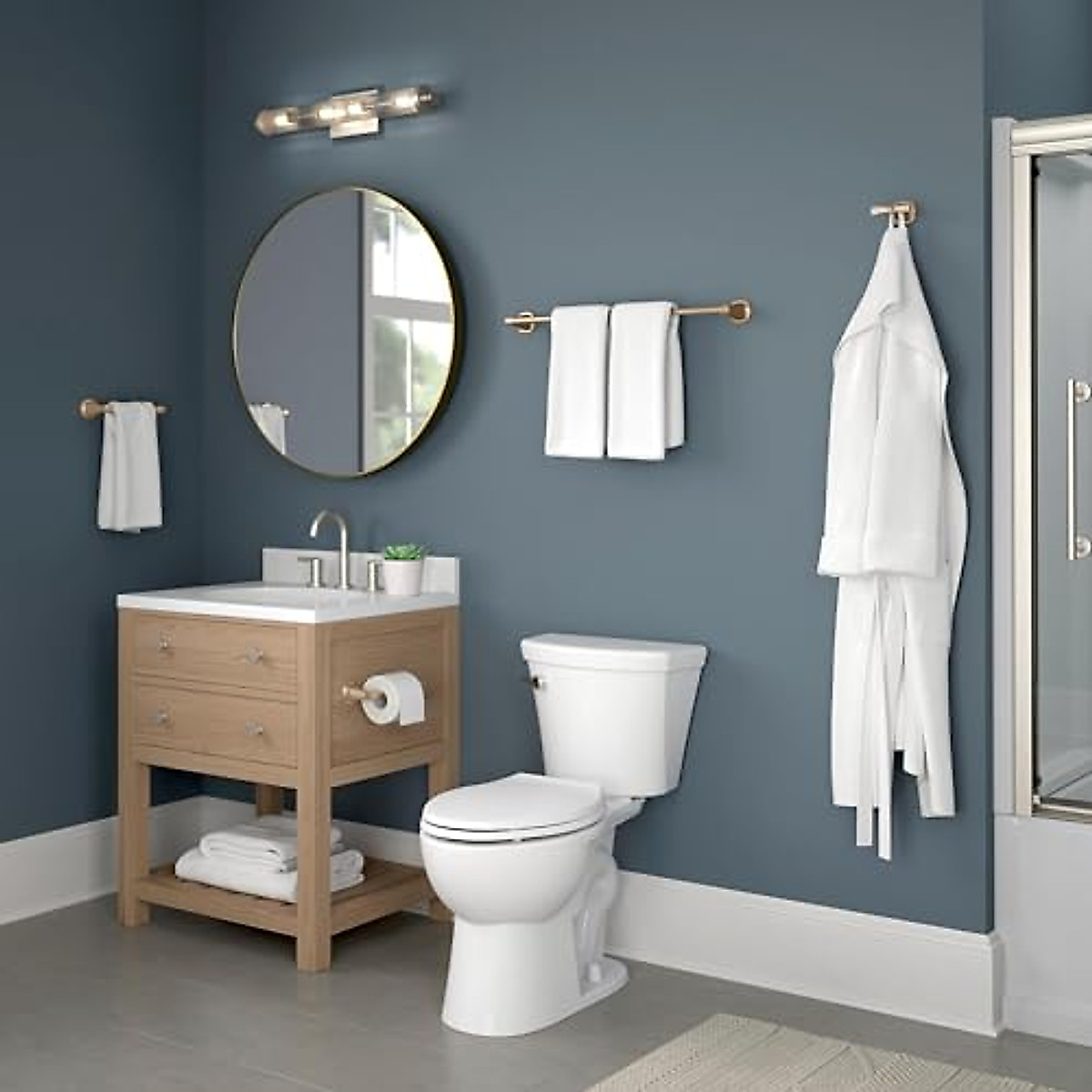 Delta Faucet 77638-CZ Stryke Towel, Double Hook, Champagne Bronze