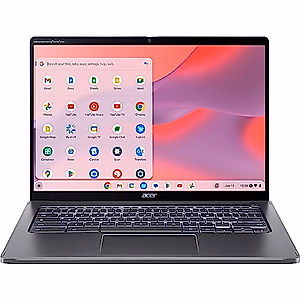 acer Chromebook Spin 714 14" Touchscreen FHD+ 2-in-1 Laptop, 13th Gen Intel 10-Core i5-1335U (Beat i7-1270P), 8GB LPDDR4X RAM, 2TB PCIe SSD, WiFi 6, Bluetooth 5.2, Backlit Keyboard, Chrome OS, BROAG