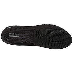 Skechers Women's Go Walk Smart-Believe Sneakers, Black, 8 W