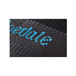 Bridgedale Standard Mens and Hiking-Socks, Black/Blue, Small