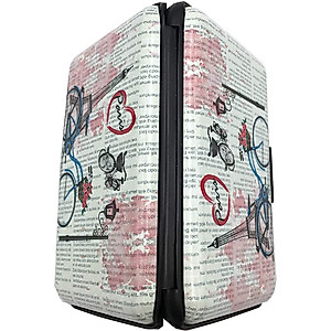 BFL RFID Credit Card Holder for Women or Men, Theft Proof Credit Card Holder, Slim Design Fits in Pocket (Bicycle)