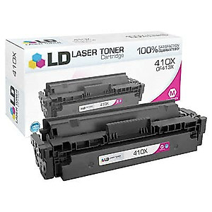 LD Products Compatible Toner Cartridge Replacements for HP 410X High Yield (1 Black, 1 Cyan, 1 Magenta, 1 Yellow, 4PK) for HP Color Laserjet Pro MFP M477fdn M477fdw M477fnw M452dn M452dw and M452nww