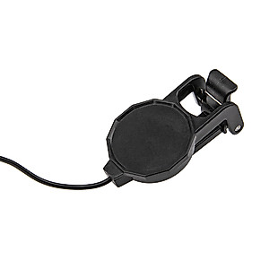 1Pcs Yootones Clip-on Pickup w/Audio Jack Compatible with Acoustic Guitar Violin Banjo Ukulele (Black)
