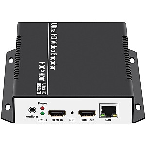 URayCoder H265 MPEG4 HD 1080P 1080i H.265 HDMI Video Encoder HDMI to H.264 RTMP RTSP UDP MP4 M3U8 Multicast SRT Encoder IPTV Transmitter Hardware for Facebook YouTube Ustream Twitch RTMP RTMPS Live