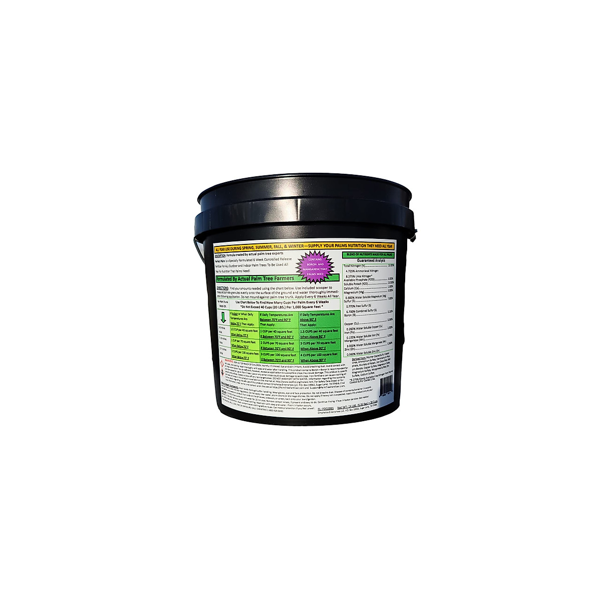 7 LB. Perfect Palm ® - Dual Action Palm Tree Fertilizer with Free Measuring Scoop