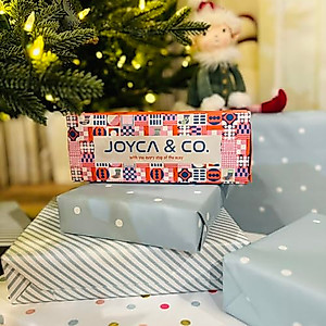 JOYCA & CO. 3-5 Pairs Womens Multicolor Fashion Warm Wool Cotton Thick Winter Crew Socks (4 Pairs Mix 1)