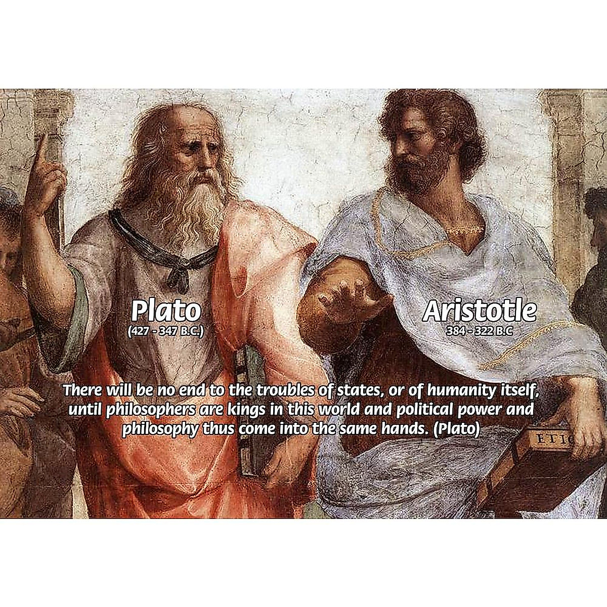 CafePress Plato Aristotle Philosophy Mug 11 oz (325 ml) Ceramic Coffee Mug