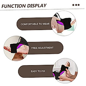 ULTECHNOVO 1 Set Foot Support Night Splint Foot Support Brace Tool Stand Elastic Ankle Night Splint Tendonitis Heel Ankle Wrap Foot Pronation Orthotics Brace Foot Drop Corrector Foot Drop