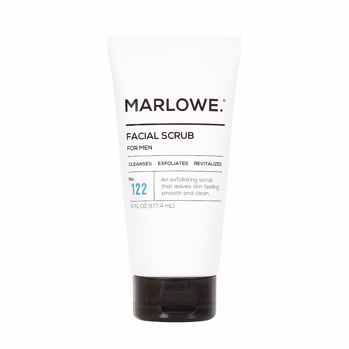 MARLOWE. No. 123 Men's Facial Moisturizer and No. 122 Facial Scrub Skincare Pack | Exfoliating Face Wash and Lightweight Daily Face Cream | Suitable for Dry and Oily Skin | Natural Ingredients