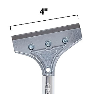 ROBERTS 4" Wide Floor and Wall Scraper and Stripper with 12" Handle