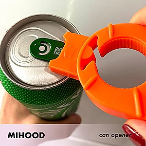 2 Pack Automatic Milk Drink Dispenser with Lid by MIHOOD - Hands-Free Electric Tap for Fridge Gallon Beverage Kids Home Kitchen Wedding Party Outdoor and 1 Multi Purpose Can Bottle Opener (MHBD00001)