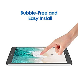 JETech Screen Protector for iPad Pro 10.5-Inch and iPad Air 3 (10.5 Inch 2019 Model), 9H Tempered Glass Film, HD Clear, 1-Pack