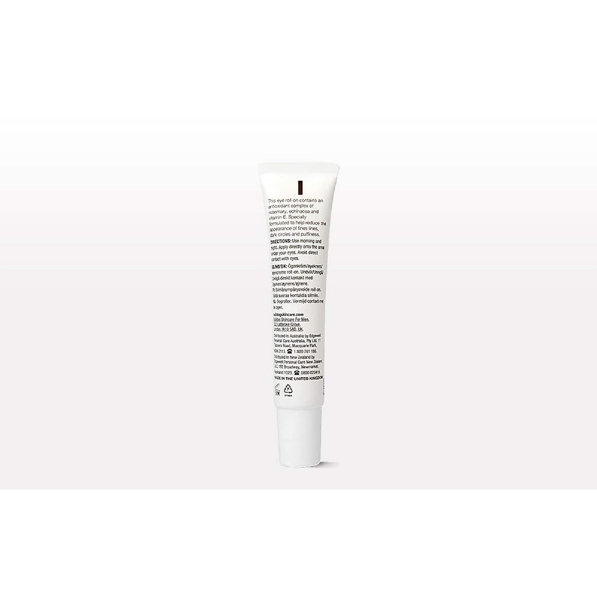 Bulldog Mens Skincare and Grooming Age Defense Eye Roll On, 0.5 Ounces