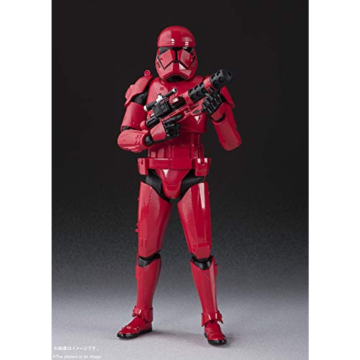 BANDAI SPIRITS S.H.Figuarts Star Wars Sith Trooper (Star Wars: The Rise of Skywalker) 6in. PVC & ABS Painted Action Figure