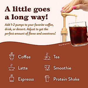 Jordan's Sugar Free Chai Syrup - 25.4oz, Gluten Free, Keto, For Coffee, Latte, Shakes