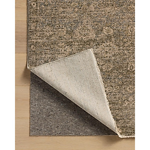 Loloi Magnolia Home by Joanna Gaines Junie Collection JUE-06 Lagoon/Natural 7'-10" x 10'-2", .38" Pile Height, Area Rug