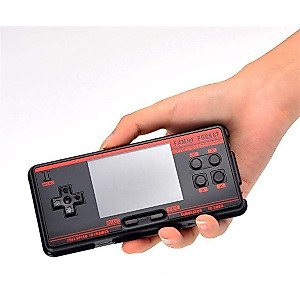 Handheld Game Console Emulator Console, HD AV Output, 3.0-inch IPS Screen, with 32G TF Card, 5000 Classic Games, Adult and Children Portable Video Game Console Gifts (black)