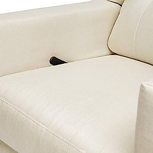 DaVinci Maddox Recliner and Swivel Glider in Natural Oat, Greenguard Gold & CertiPUR-US Certified