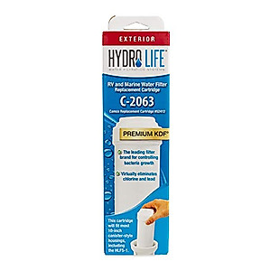 Camco Hydro Life 52412 C-2063 Replacement Cartridge, purple, standard