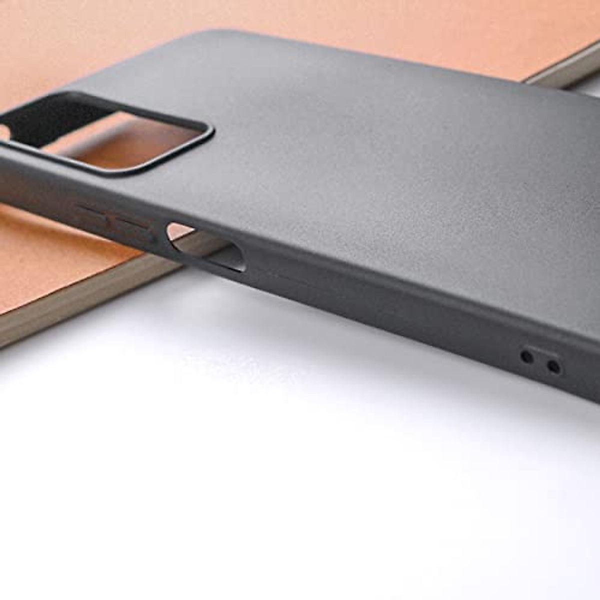 Ansxder Case for TCL 40 XL/TCL 40T,Flexible Soft TPU Scratch Resistant Non-Slip Shock Absorption Back Cover Rubber Slim Back TCL 40XL/TCL 40T Phone Case+2 Pack Tempered Glass Screen Protector