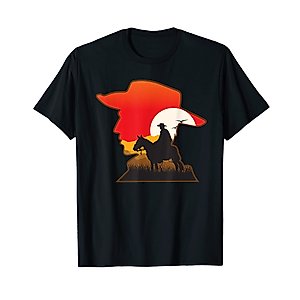 Funny Gamer Cowboy Design PC & Console Video Games Gaming T-Shirt