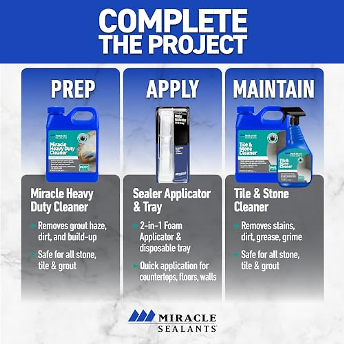 Miracle Sealants GRTSLRAEROCS Aerosol 511 Spray On Grout Sealer, 15 Ounce (Pack of 1), Clear