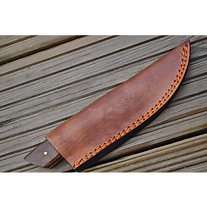 Perkin Knives - Handmade Hunting Knife With Sheath- Work of Art
