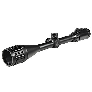 UTG 6-24X50 1" Hunter Scope, AO, 36-color Mil-dot, w/ Rings
