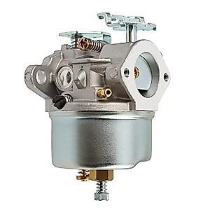 partszen 632113A Carburetor Snowblower with Primer Bulb for Tecumseh 632113A 632113 HS40 HSSK40 Engines for MFG 1427 for Oregon 50-662 Carburetor