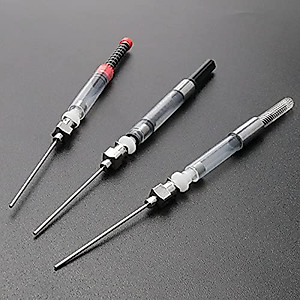 DGHAOP 6pcs Ink Syringe Filler Red+Black+Silver Ink Feeder Auxiliary Ink Absorber Syringe Tool for Ink Converter