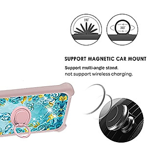 jioeuinly Ans Artia Case Compatible with Ans Artia ACK2326 Phone Case Cover [with Tempered Glass Screen Protector][Hard PC + Soft Silicone][Gold Glitter+Luminous] JSF-YHD