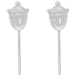 Yardwe House Plants House Plants Indoors Live 2pcs Practical Bonsai Plant Watering Globe Clear Glass Watering Device Cute Shape Waterer Bulb House Plants Plant Watering Globes