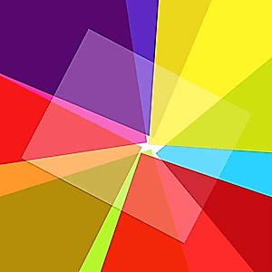 104 Pieces Cello Sheets Cellophane Wraps for DIY Arts Crafts Decoration (6 x 8 Inch)