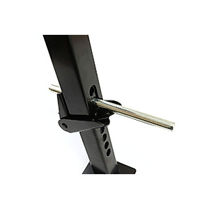 Red Hound Auto 2 Telescoping Folding Trailer Stabilizer Jacks Swing Down 1000 Lbs Support Capacity Each for RV Trailer Camper Includes Handle and Mounting Screws