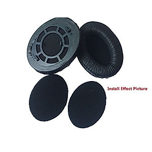 Natoo Replacement Earpads Ear Pads Pad Cushions for Sennheiser RS110 RS115 HDR120 RS120 HDR110 HDR115 RS100 Headphones