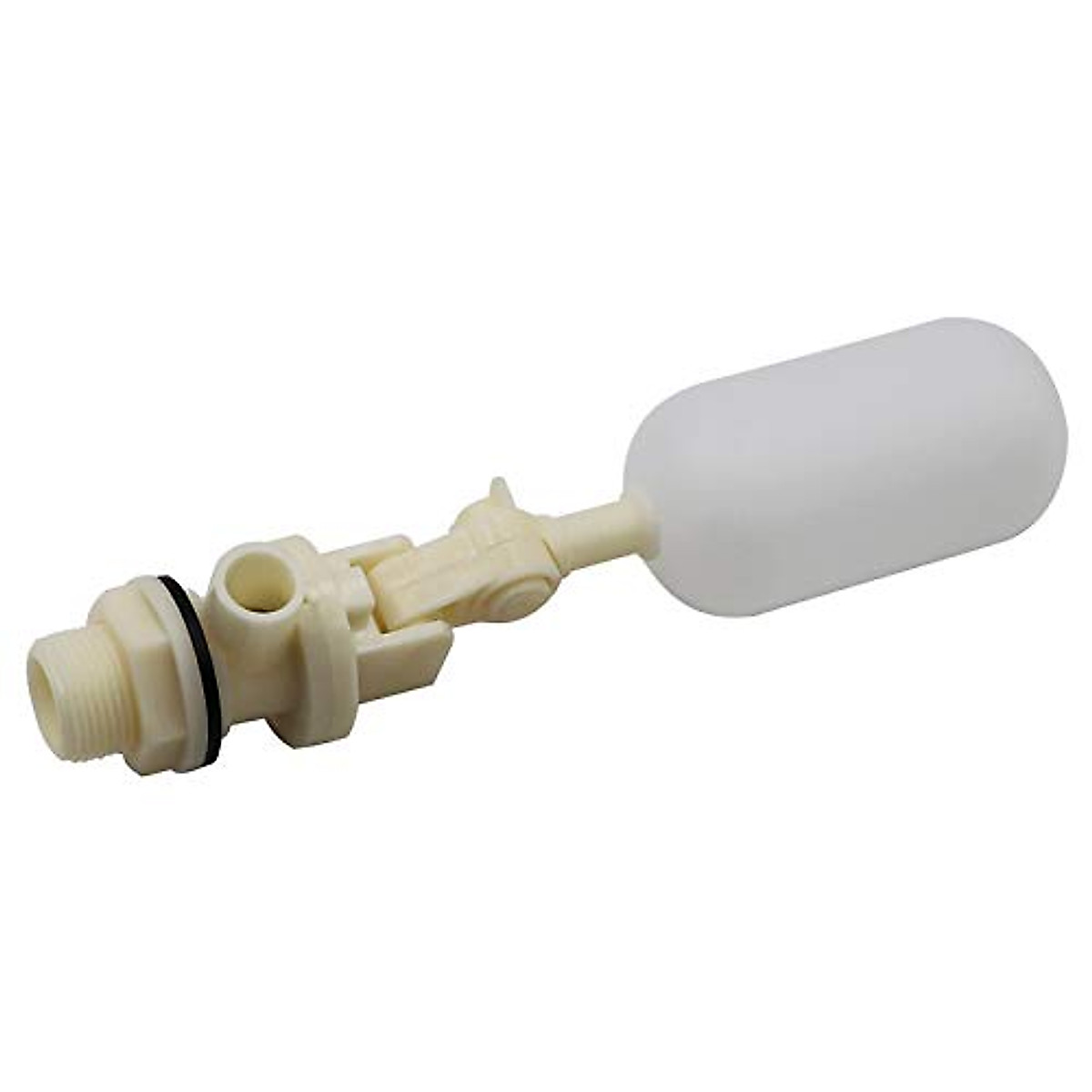 NC 3PCS Water Float Valve with Adjustable Arm, Automatic 3/4 Float Ball Valve with Water Level Shut Off for Water Tank Pond Livestock Horse Cattle Goat Sheep Pig Dog Waterer