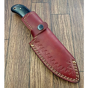 Poshland Handmade Damascus Steel 9 Inches Full Tang Skiner Knife (BC-1095)