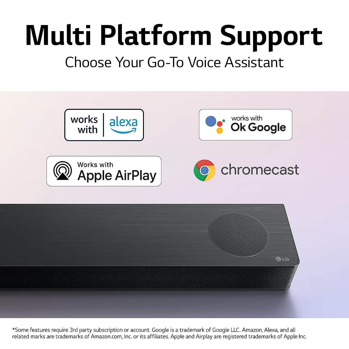 LG 5.1.3 Ch Soundbar S90QY with Wireless Subwoofer, Dolby Atmos and DTS:X -Black (Renewed)