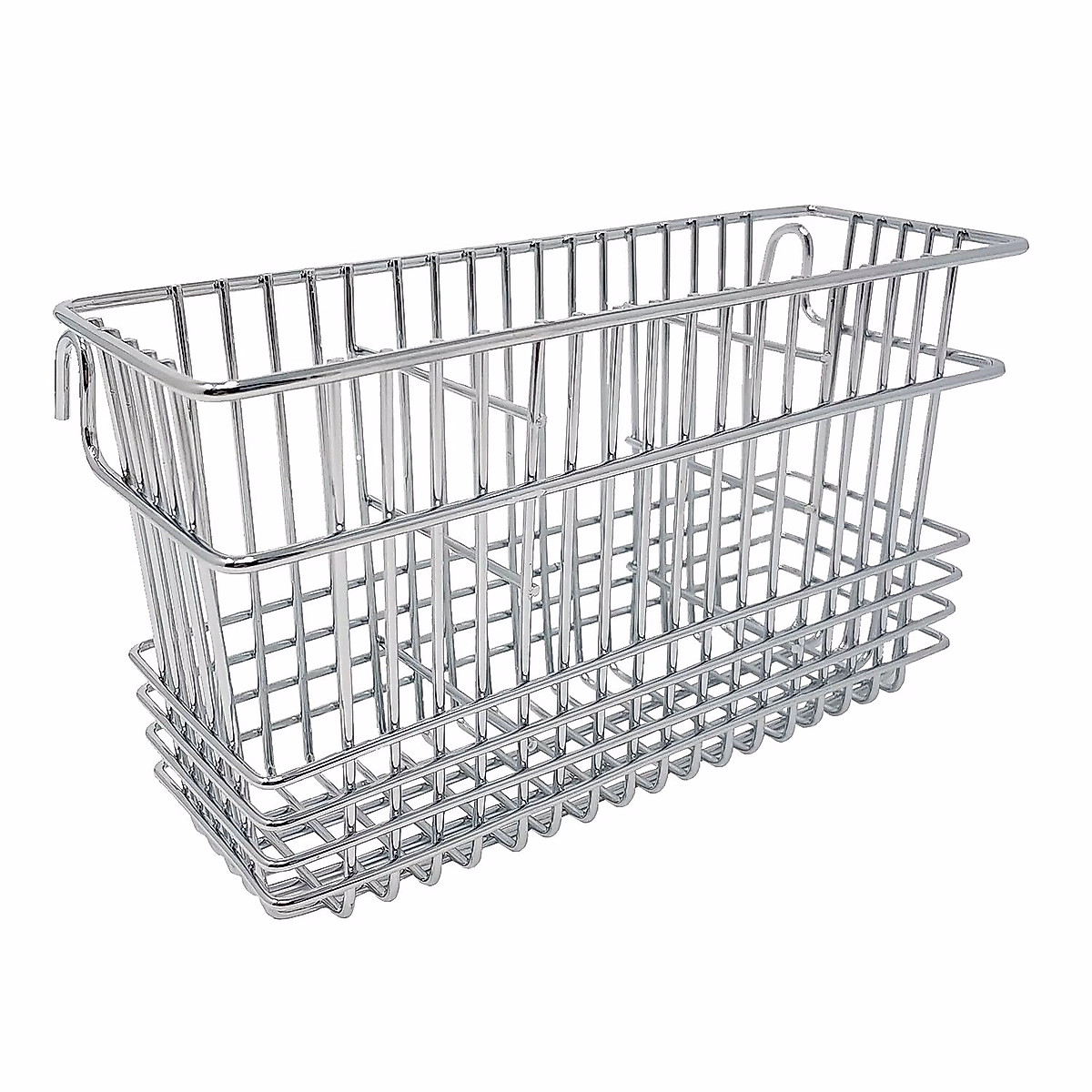 Utensil Drying Rack, 3 Compartments, Chrome