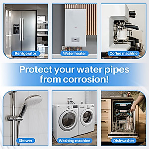 10" x 4.5" Whole House Pleated Water Filter Replacement for GE FXHSC, Culligan R50-BBSA, Pentek R50-BB, DuPont WFHDC3001, W50PEHD, GXWH40L, GXWH35F, for Well Water, Pack of 2