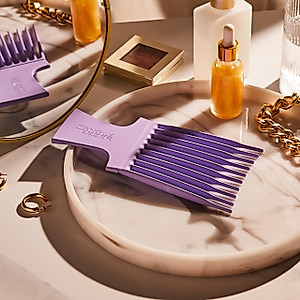 Tangle Teezer | The Hair Pick for Curly Hair | Adds Lift, Volume, Preserves Curl, Reduces Frizz | Lilac