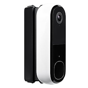 Wasserstein 35° to 55° Horizontal Wedge Wall Mount Compatible with Arlo Wireless Video Doorbell (2nd Gen) & Essential Video Doorbell Wire-Free
