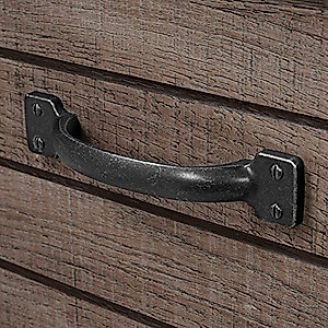 South Shore Ulysses Full Bookcase Headboard Fall Oak