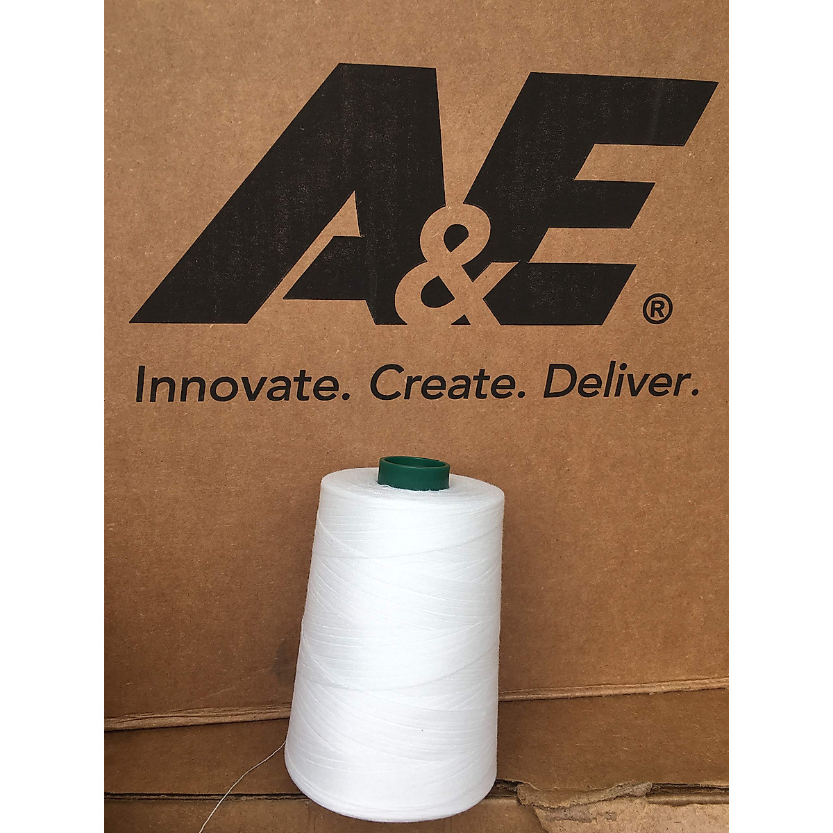 Perma Core Poly-wrap Poly Sewing Thread Tex-40 6,000 Yds (White)