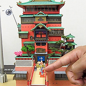 Spirited Away: Aburaya (Bathhouse) MK07-10 (Assembly Paper Craft)