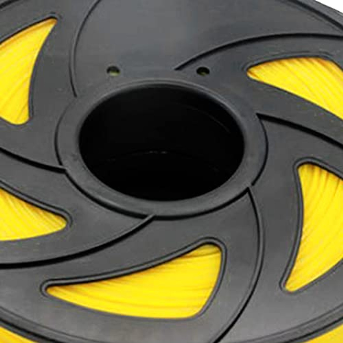 PETG Filament Easy Refill Filament 1.75mm Perfect Match Pure Material High Tenacity Standard Size for Printing (Yellow)