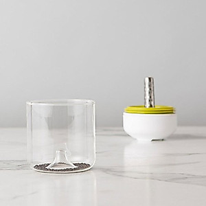 Chef'n Countertop Sprouter Growing Kit, One Size, Baking White/Wasabi/Glass