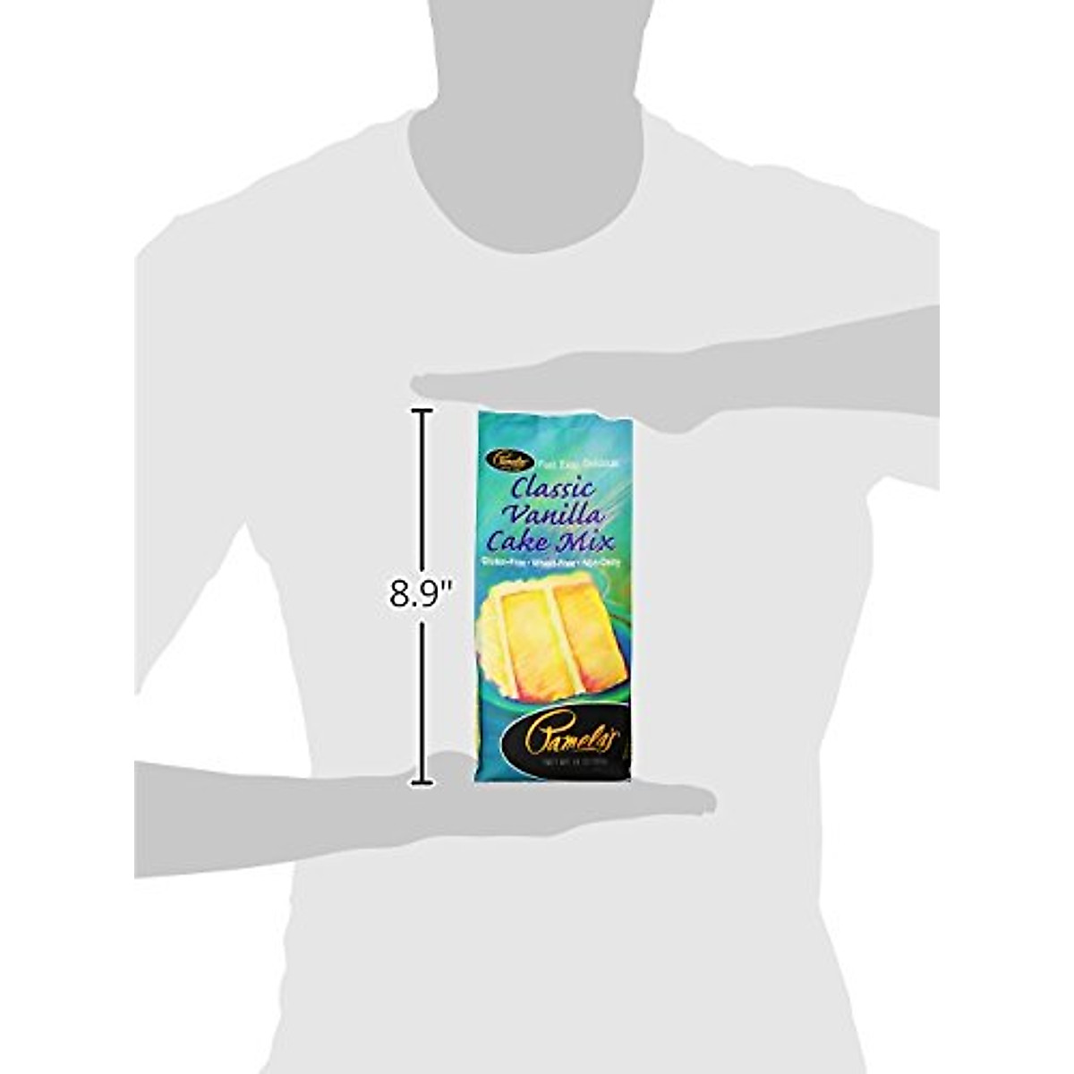 Pamelas Classic Vanilla Cake Mix, 21 oz